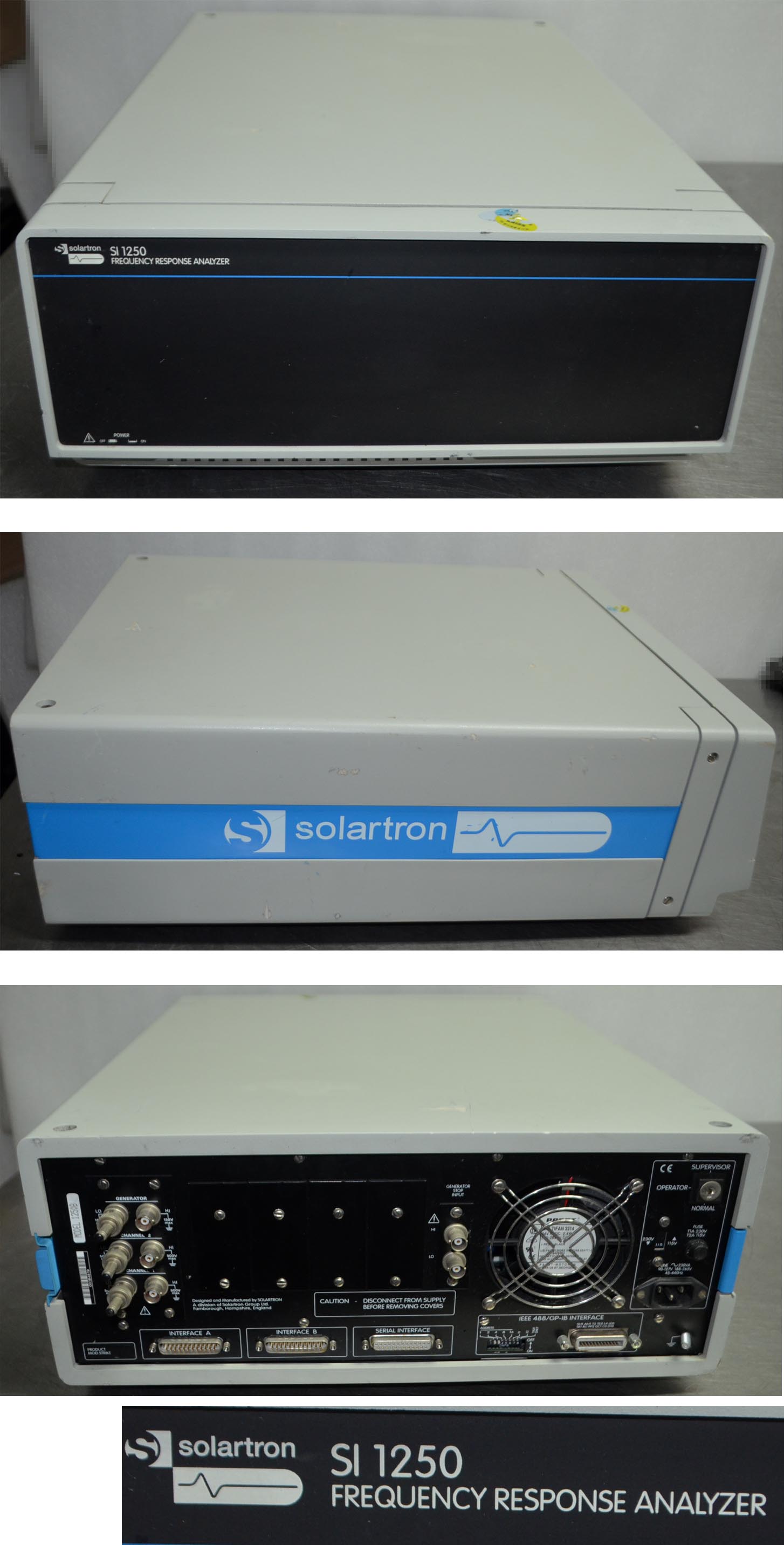 소리전자 - ★★★ SOLARTRON System / 1255,1250,7071