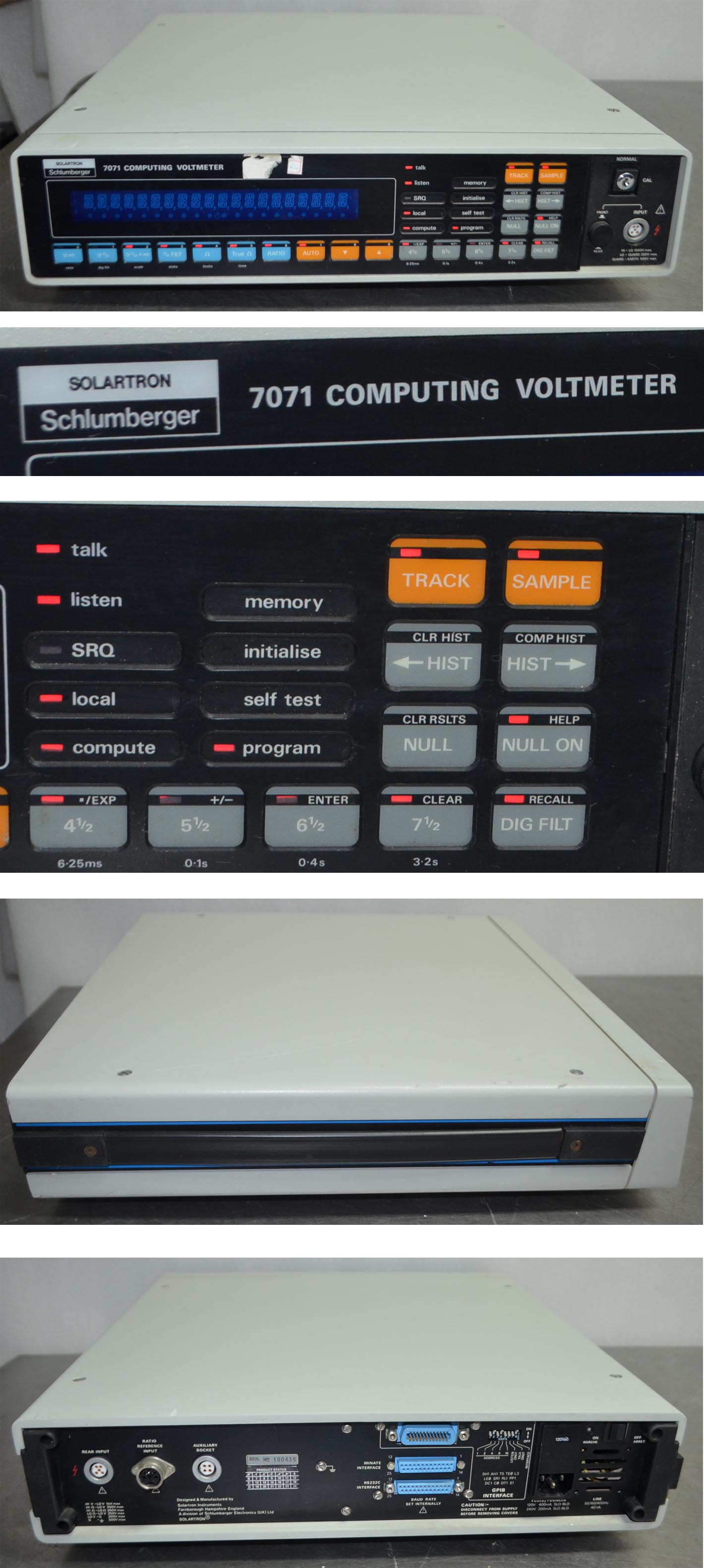 소리전자 - ★★★ SOLARTRON System / 1255,1250,7071