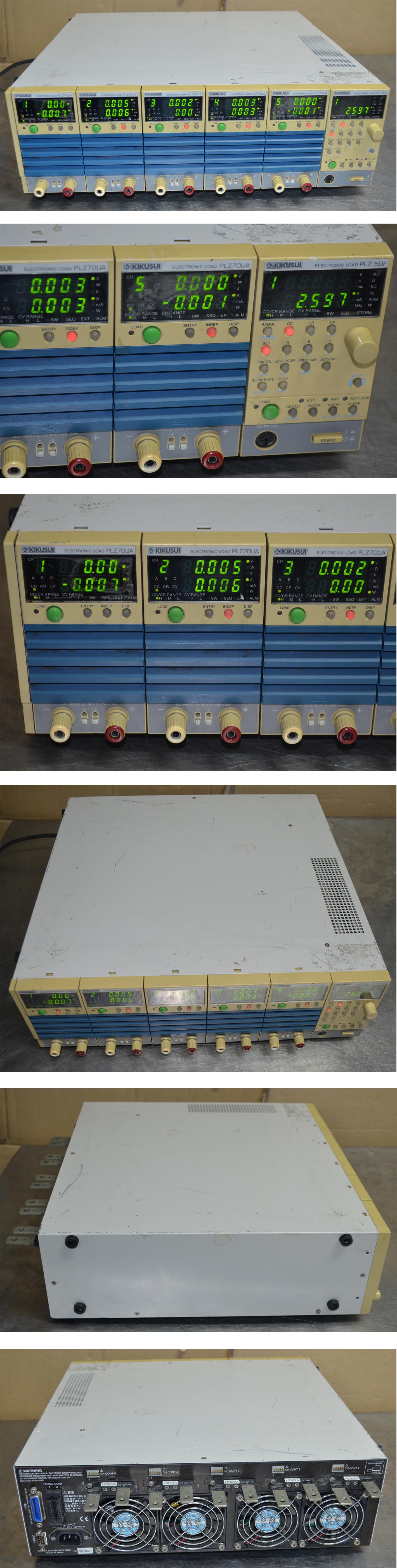 소리전자 - ★★★ 전자로드 KIKUSUI Electronic Load PLZ-50F (PLZ70UA X 5)