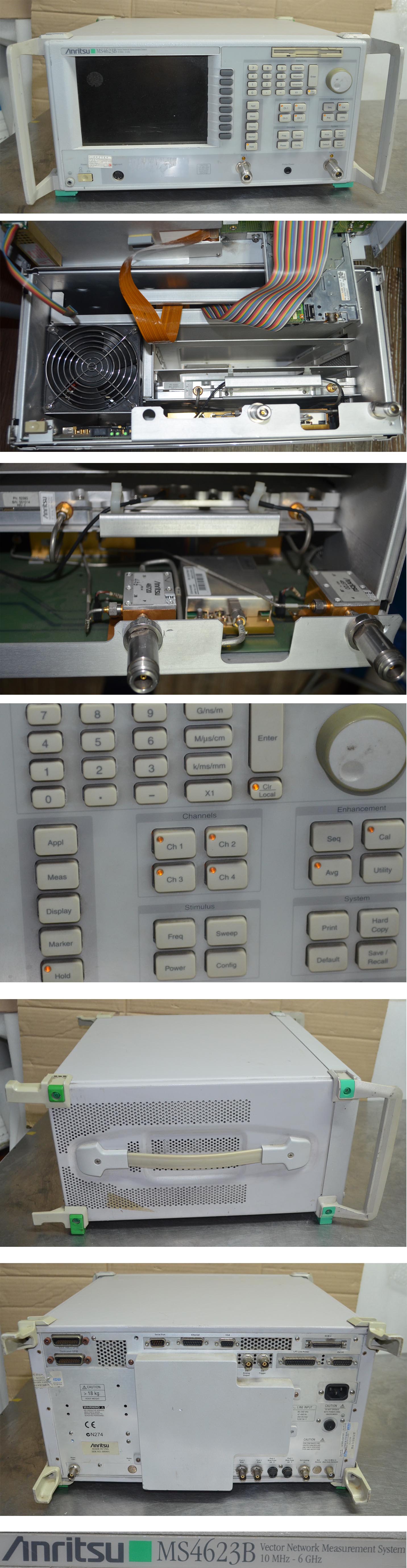 6Ghz 네트웍 아날라이저 2대 ★★★ Anritsu MS4623B - 계측기-장터 - 소리전자