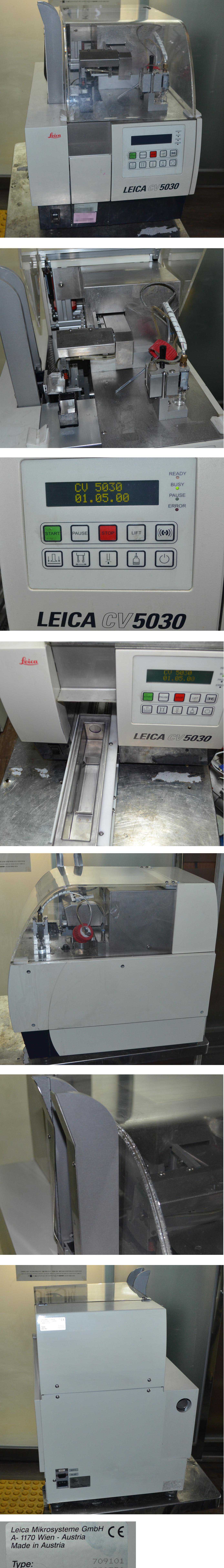 소리전자 - LEICA CV5030 Automated Glass Coverslipper Histology Cytology ...