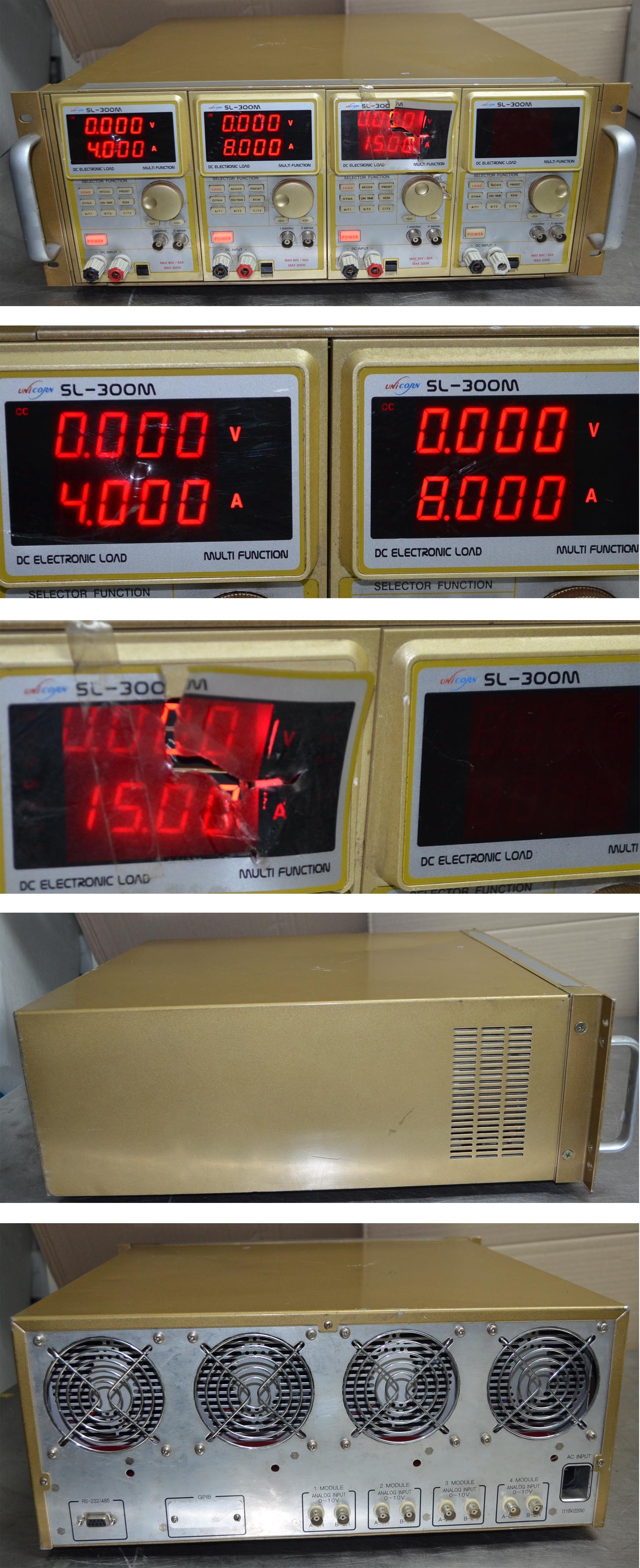 소리전자 - Unicorn SL-300M DC Electronic Load