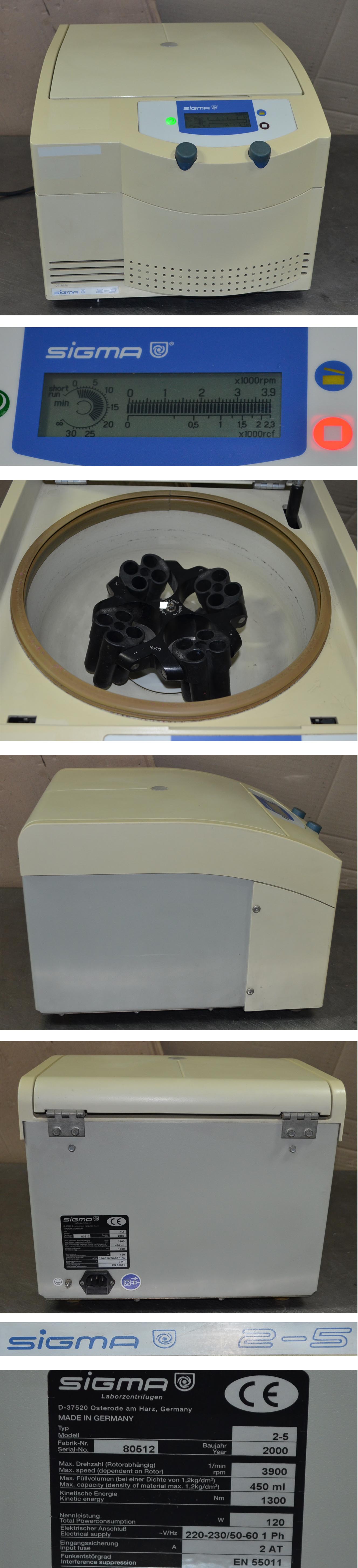 소리전자 - 원심분리기 SIGMA 2-5 Centrifuge