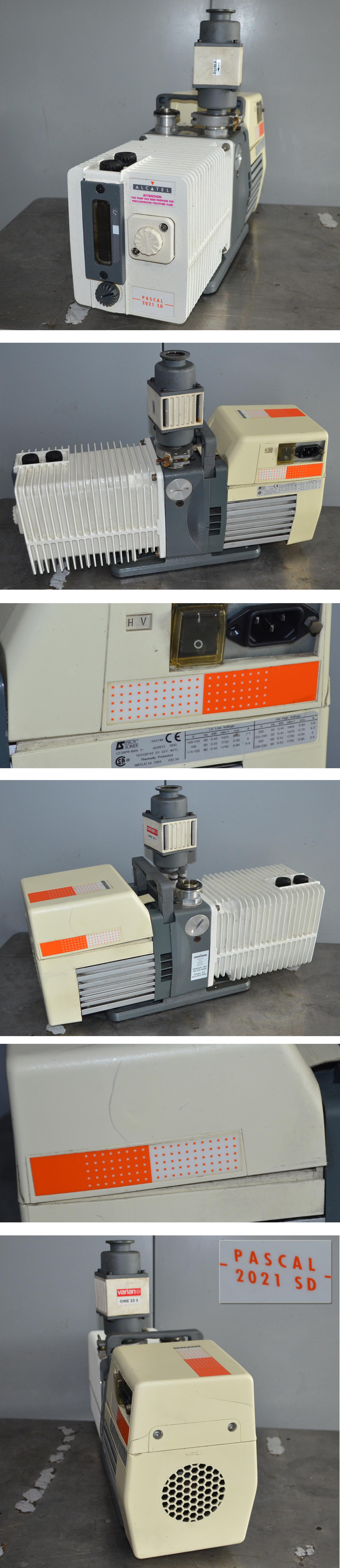 소리전자 - Alcatel adixen PASCAL 2021 SD Vacuum Pump 2대