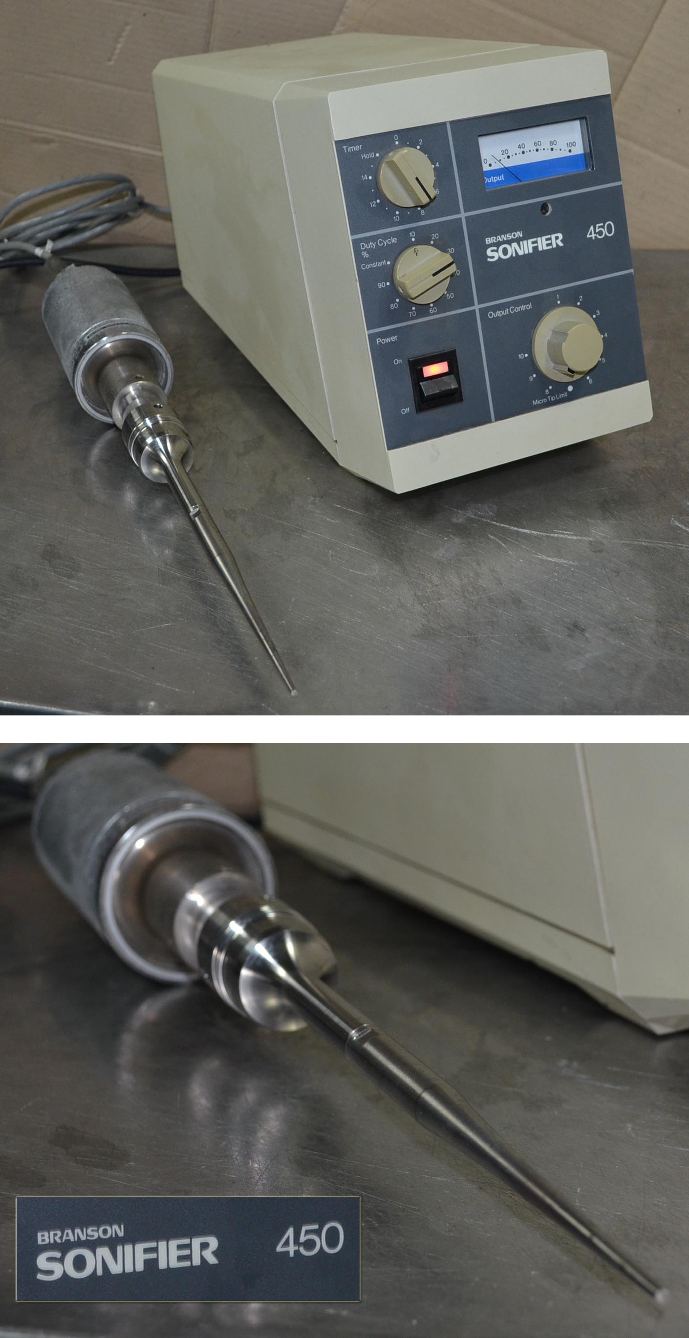 소리전자 - ★★★ 초음파 분쇄기 BRANSON SONIFIER 450