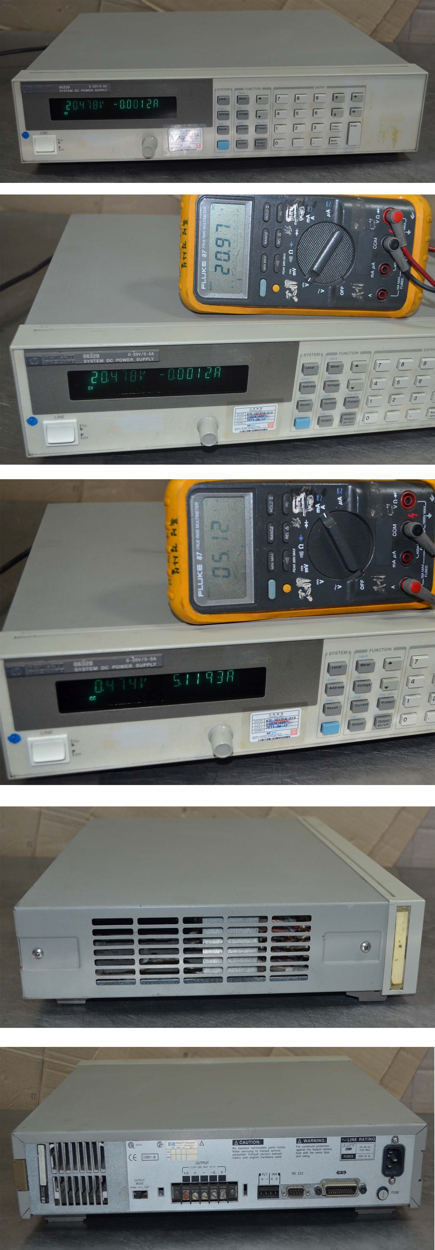 소리전자 - ★★★ HP 6632B 0-20V / 0-5A System DC Power Supply