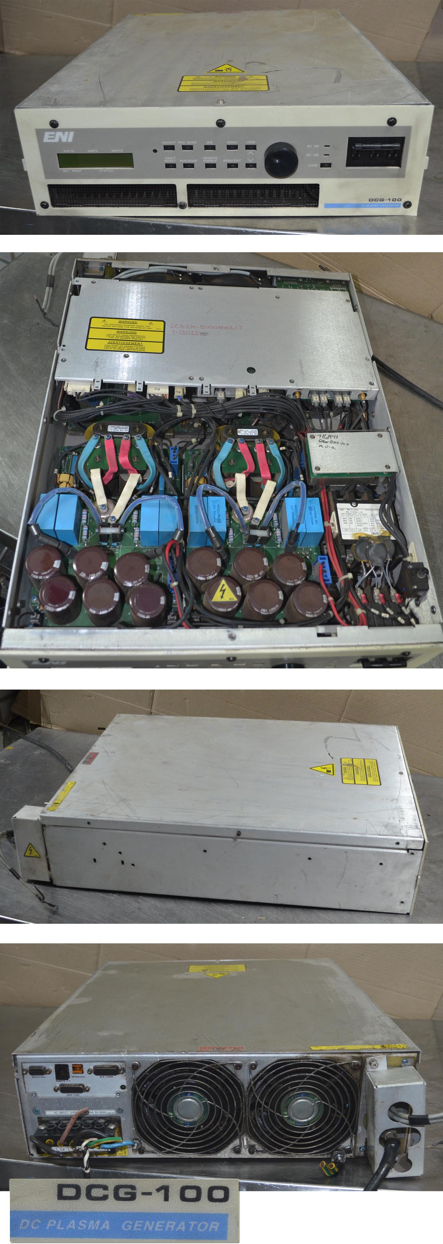 소리전자 - ★★★ ENI DCG-100 DC Plasma Generator