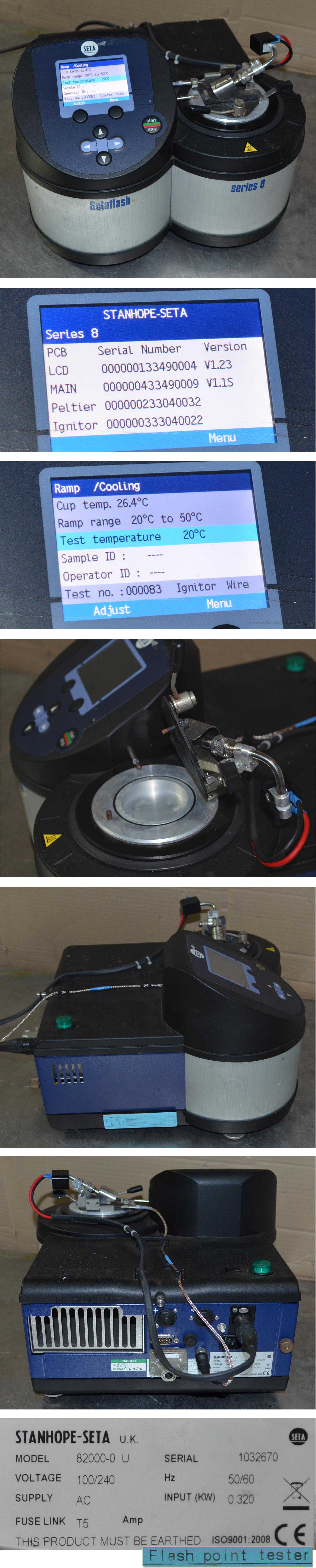 소리전자 - ★★★ STANHOPE-SETA Flash Point Tester model 82000-0 U