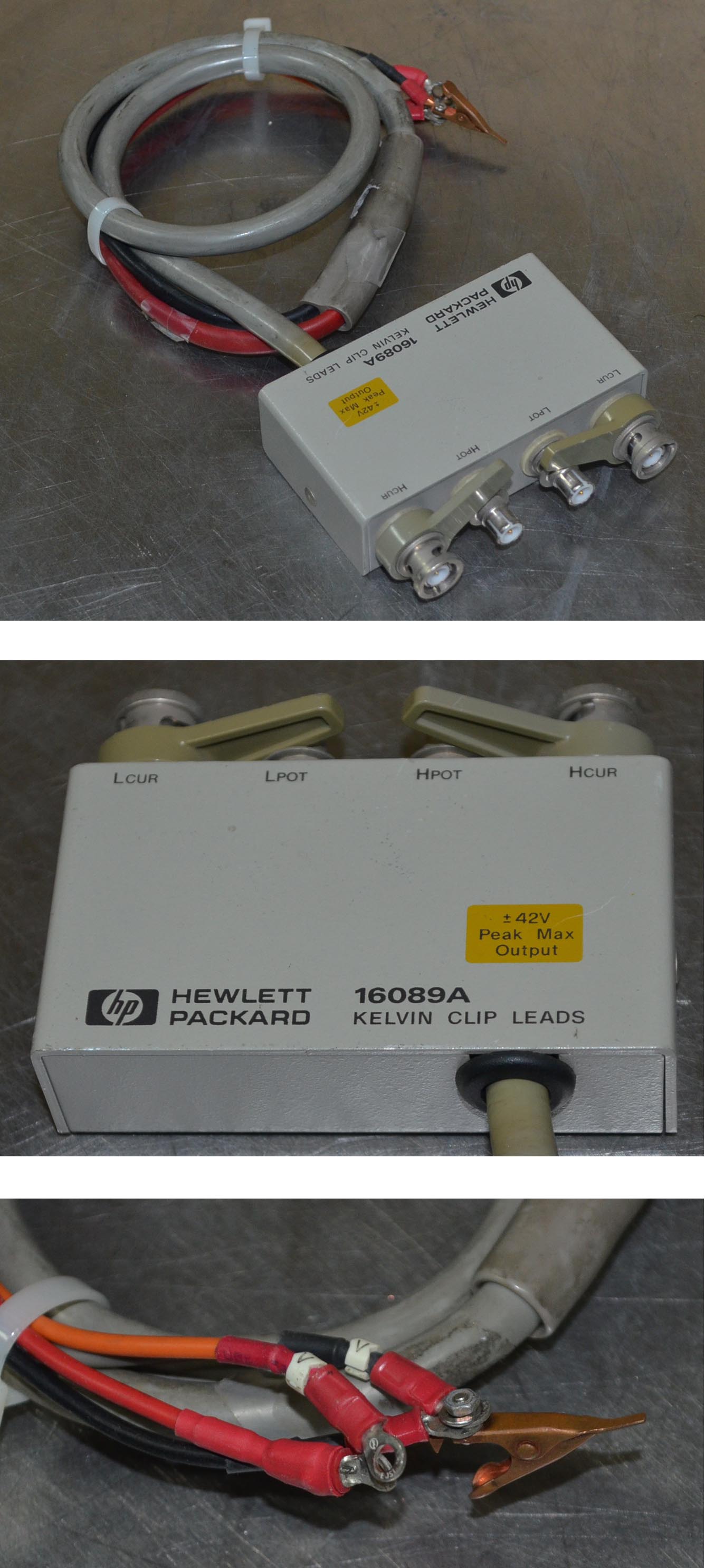 소리전자 - ★★★ HP 16089A KELVIN CLIP LEADS