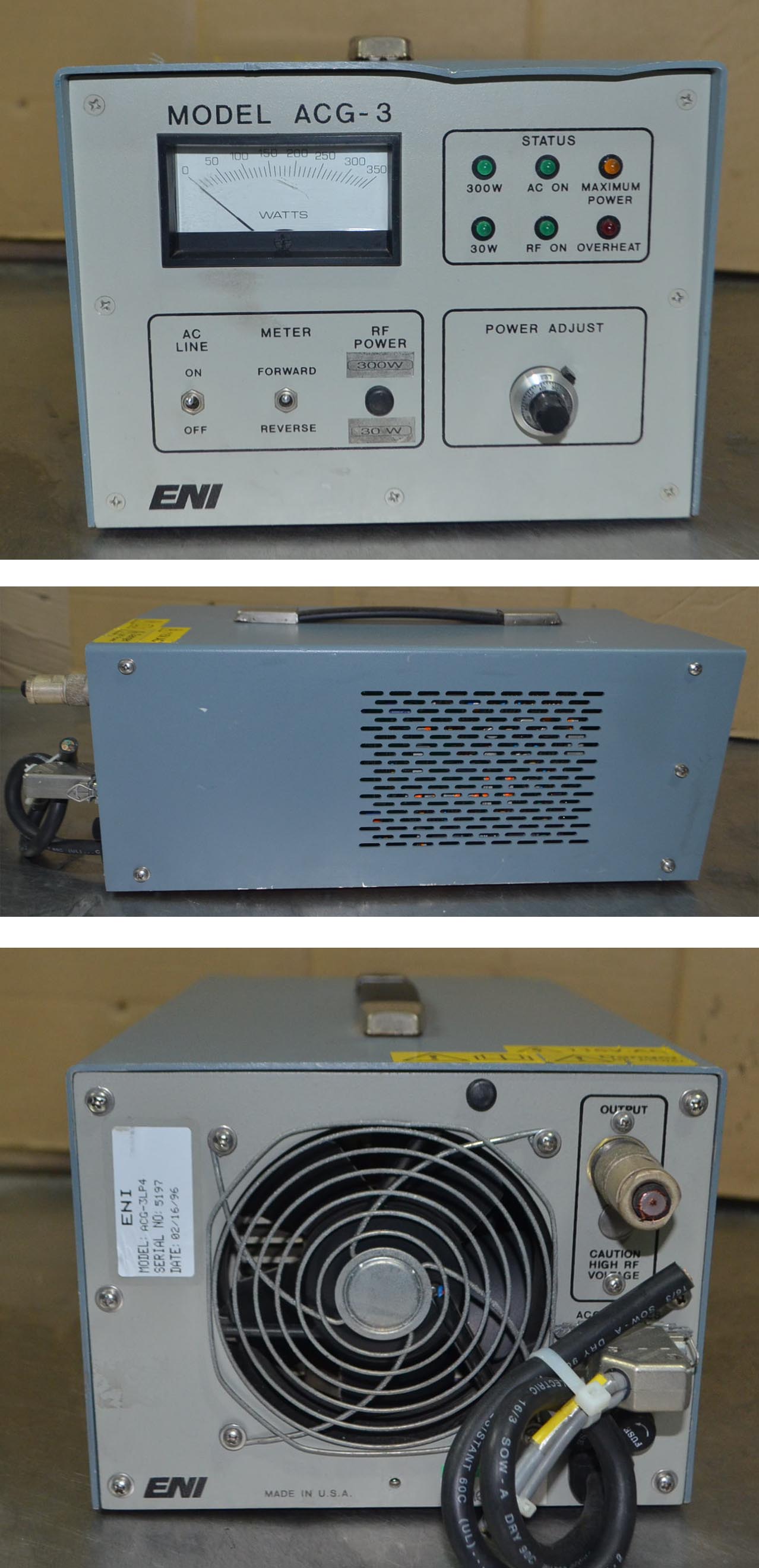 소리전자 - ★★★ 반도체 장비 3종 ENI Power Generator