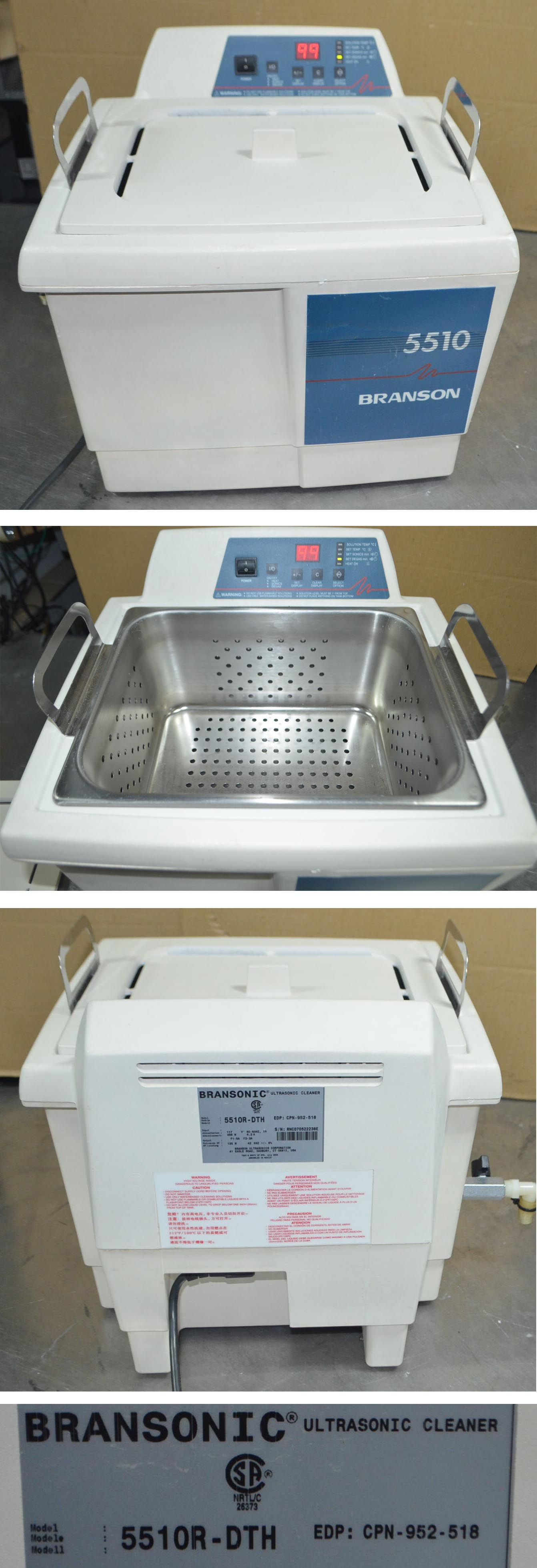 초음파세척기 BRANSON 5510 Ultrasonic Cleaner ★★★ - 계측기-장터 - 소리전자