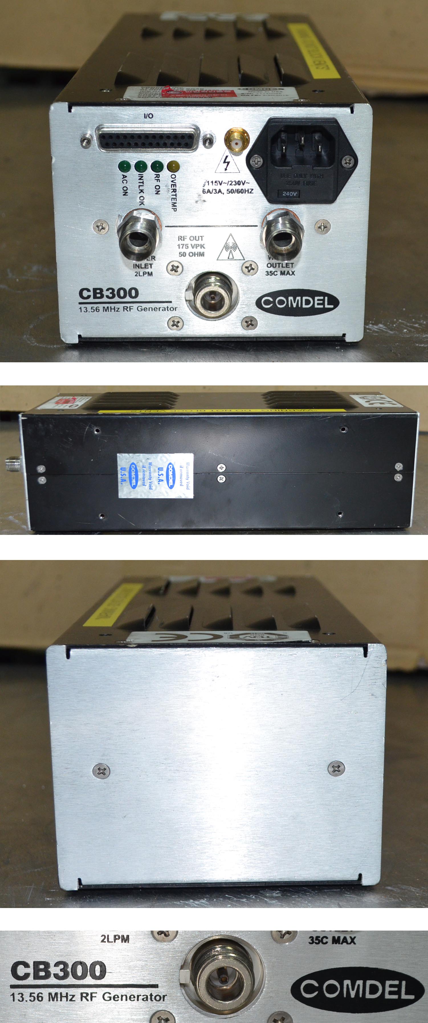 소리전자 - ★★★ COMDEL CB300 13.56 MHz RF Generator