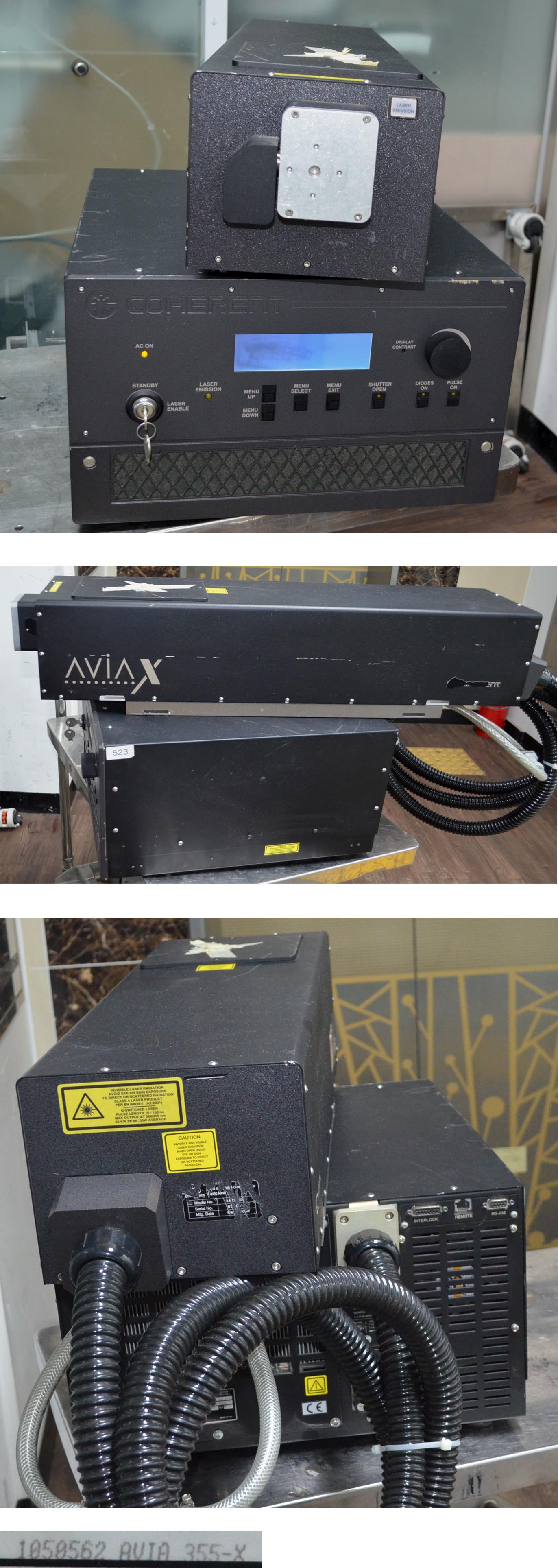 소리전자 - ★★★ 3대 COHERENT laser AVIA 355-X