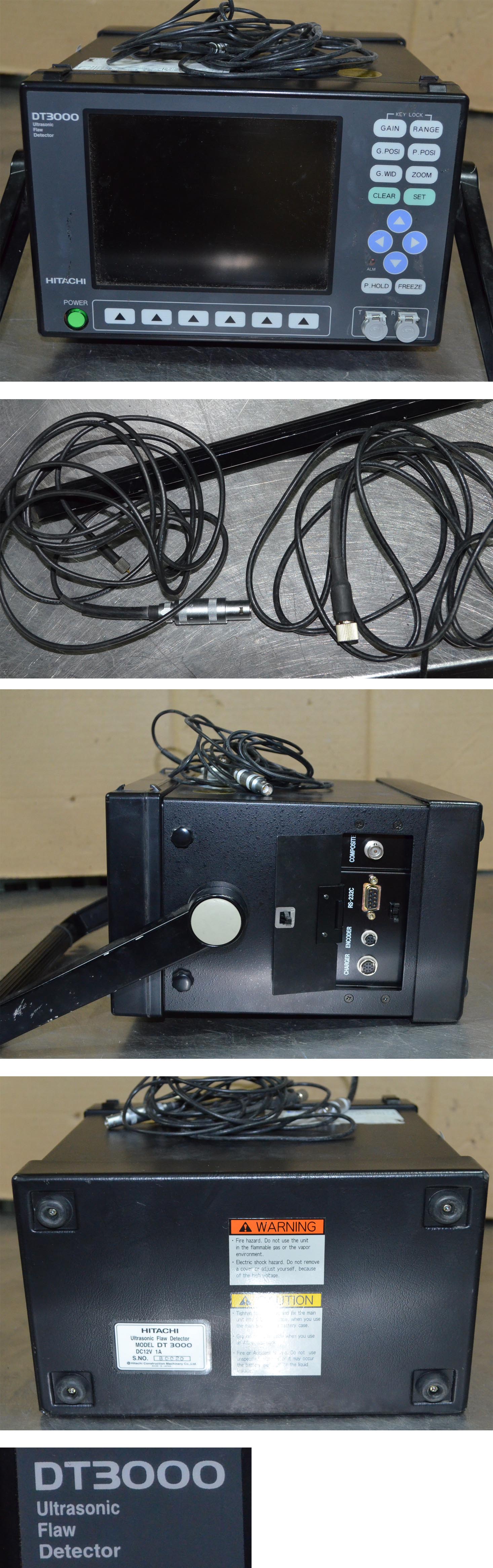 Hitachi DT-3000 Ultrasonic Flaw Detector ★★★ - 계측기-장터 - 소리전자