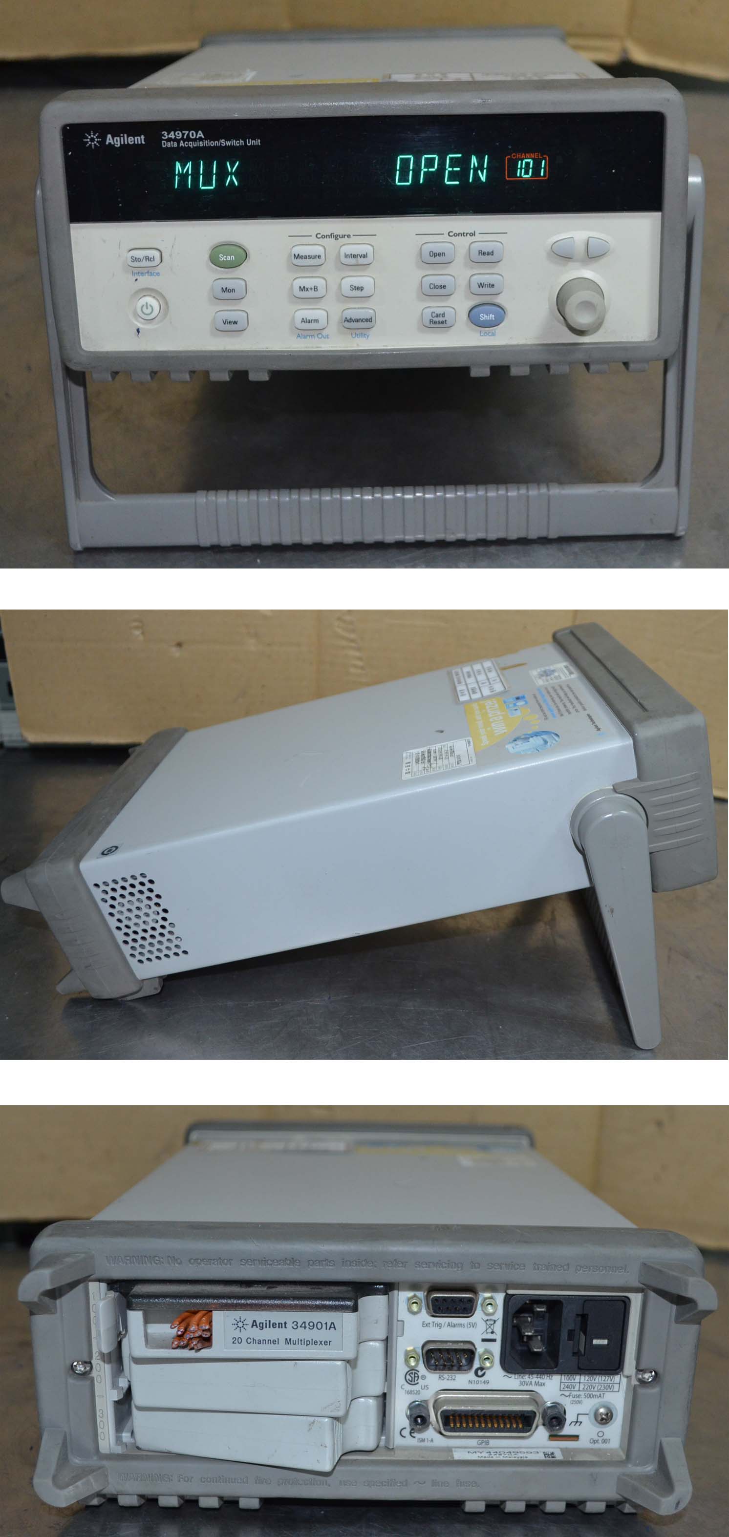 소리전자 - ★★★ Agilent 34970A Data Acquisition