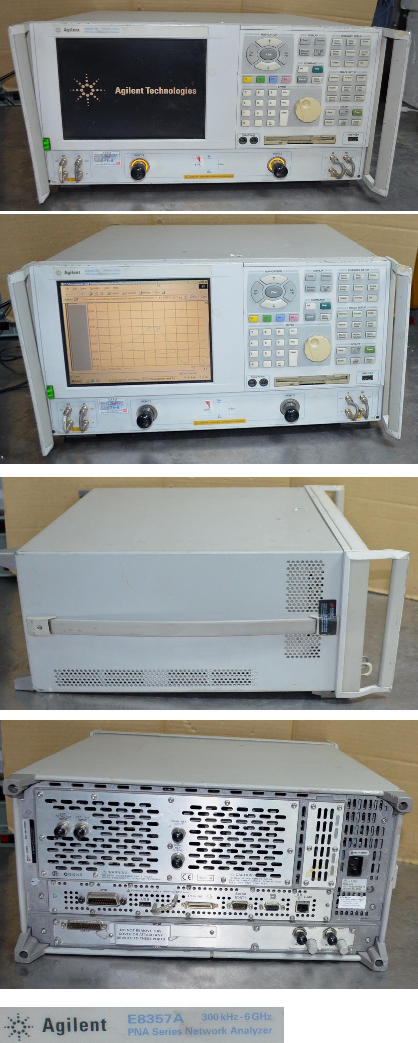 소리전자 - ★★★ Agilent E8357A Network Analyzer