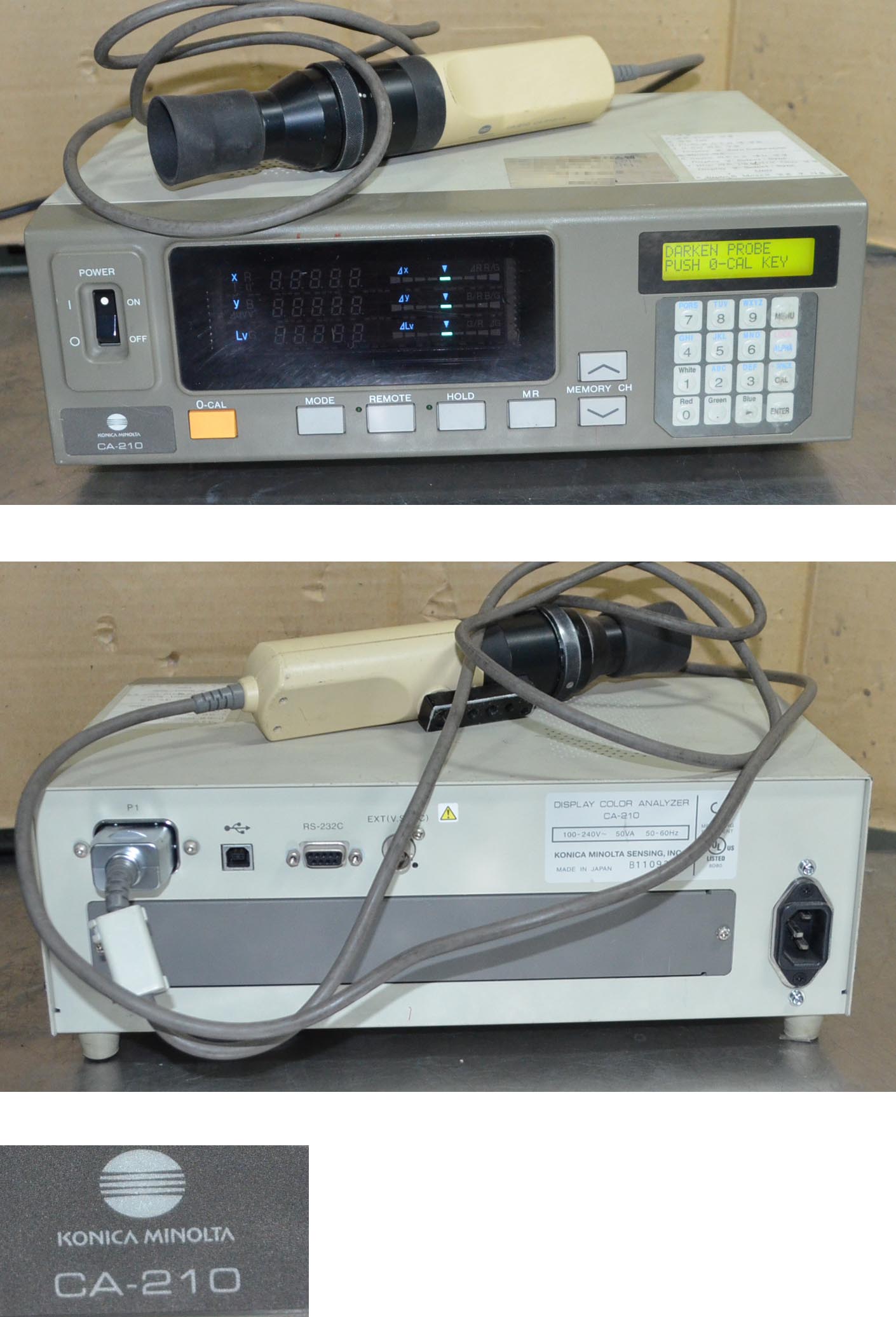 소리전자 - ★★★ KONICA MINOLTA CA-210