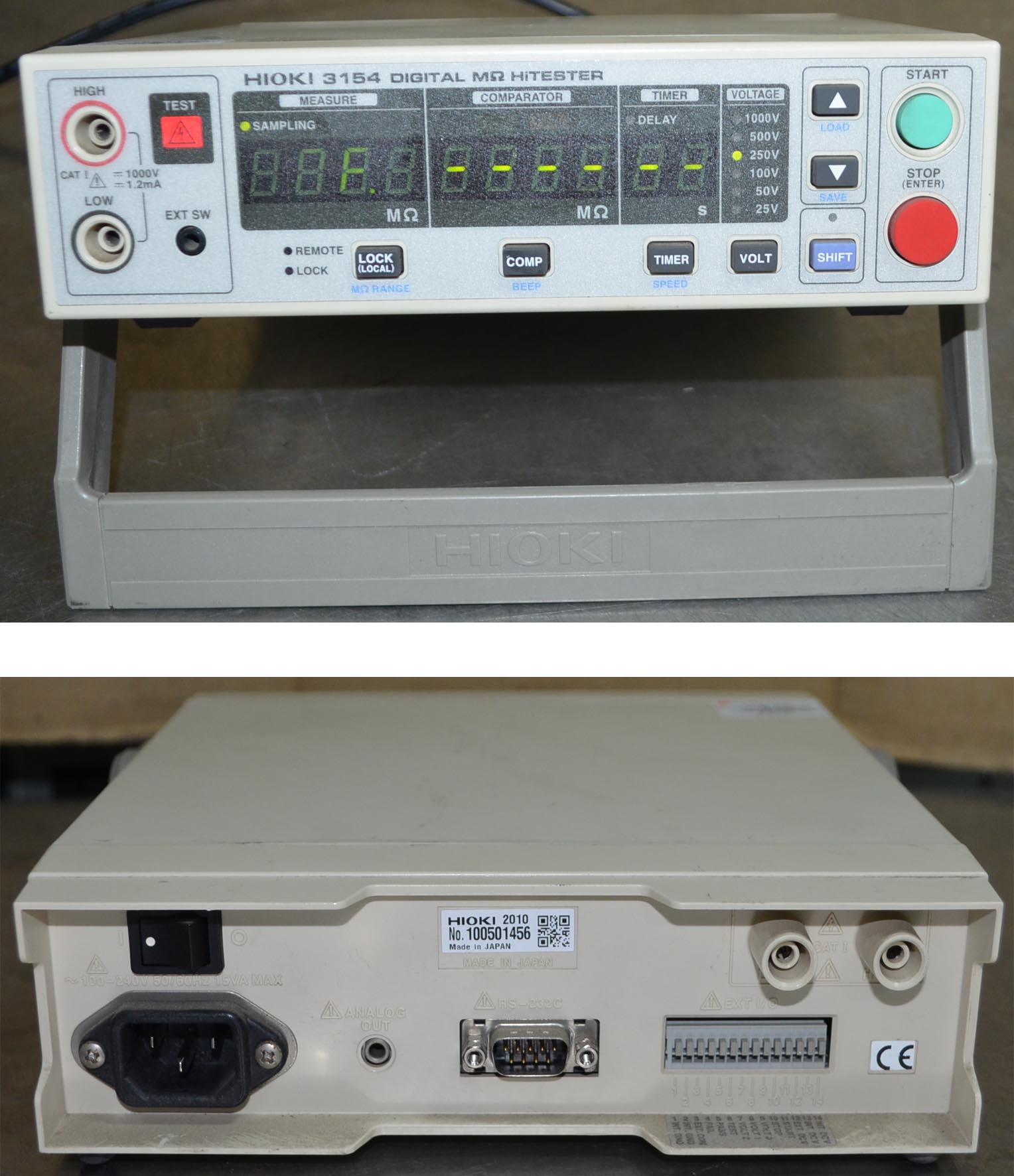 2대 HIOKI 3154 MΩ Hitester ★★★ - 계측기-장터 - 소리전자