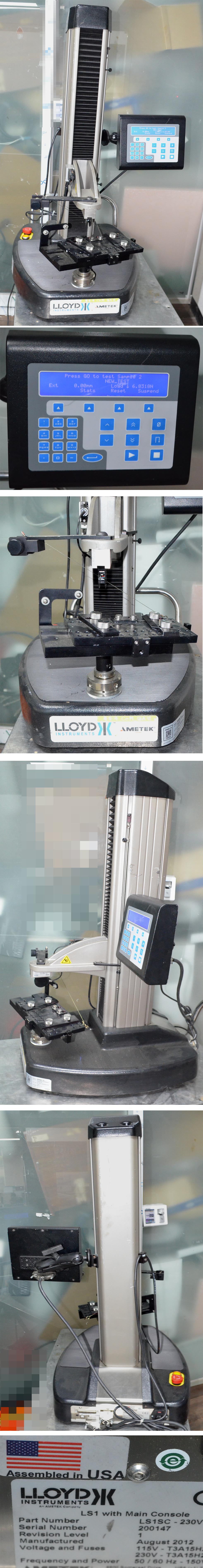 소리전자 - ★★★ Lloyd Instruments Digital Material Tester LS1