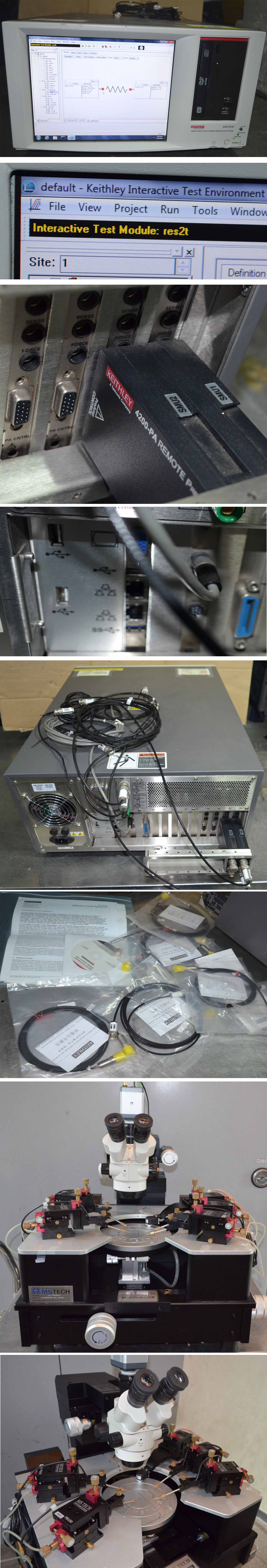 소리전자 - ★★★ Keithley 4200-scs & Probe Station