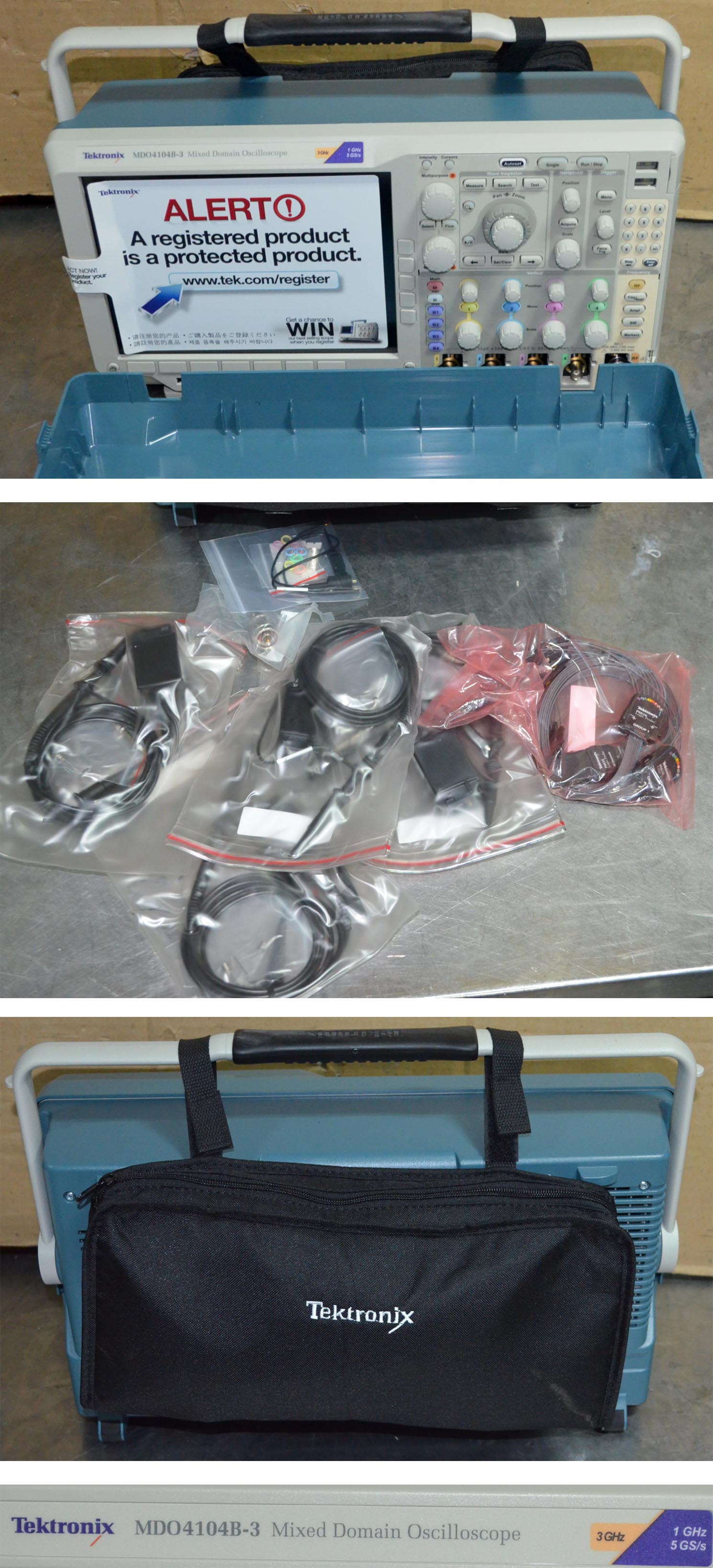 소리전자 - ★★★ Tektronix MDO4104B-3 1 GHz, 4 Analog Channels, and 16 ...