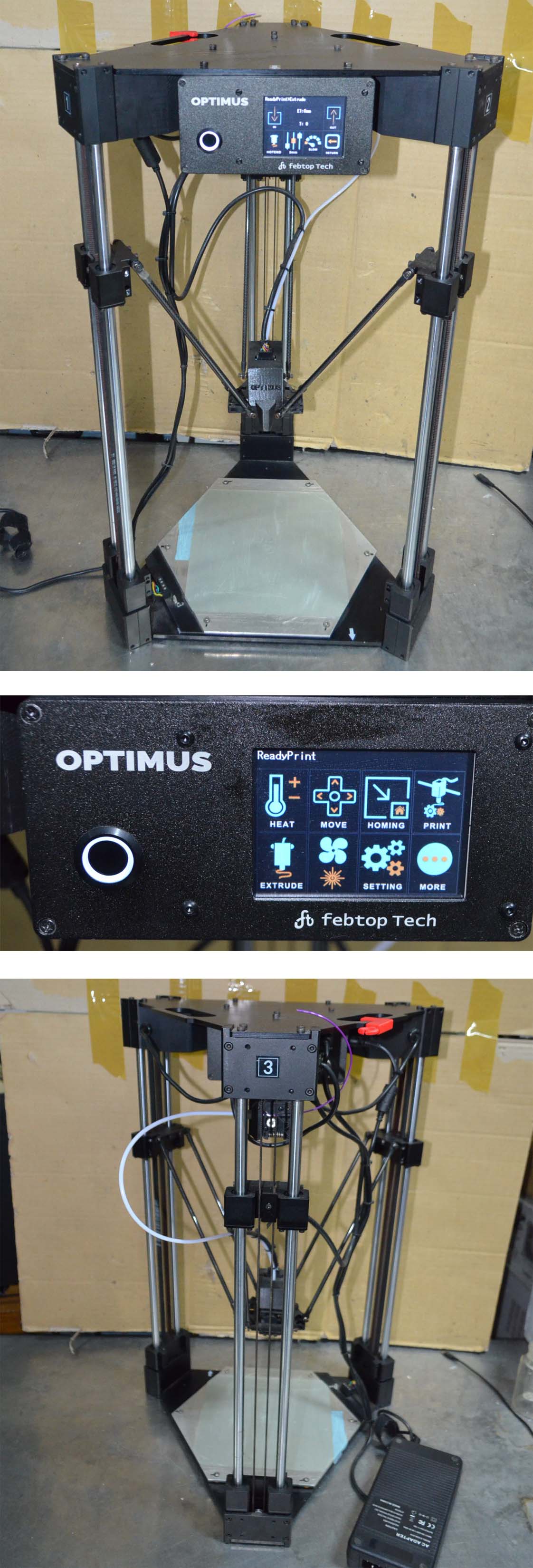 소리전자 - ★★★ 3D 프린터 Febtop Tech Optimus Delta Printer