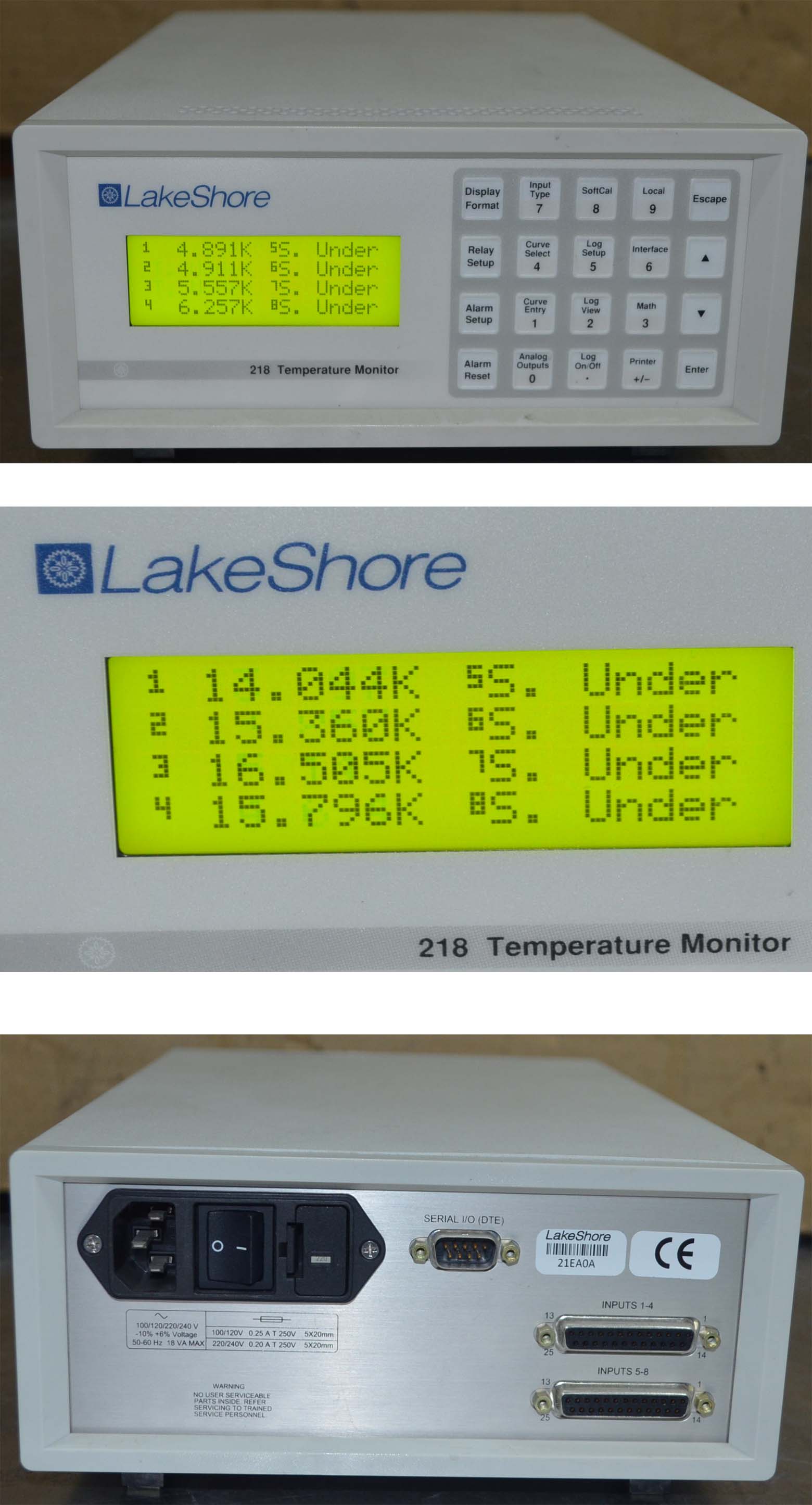 소리전자 - ★★★ LakeShore 218 Temprature Controller