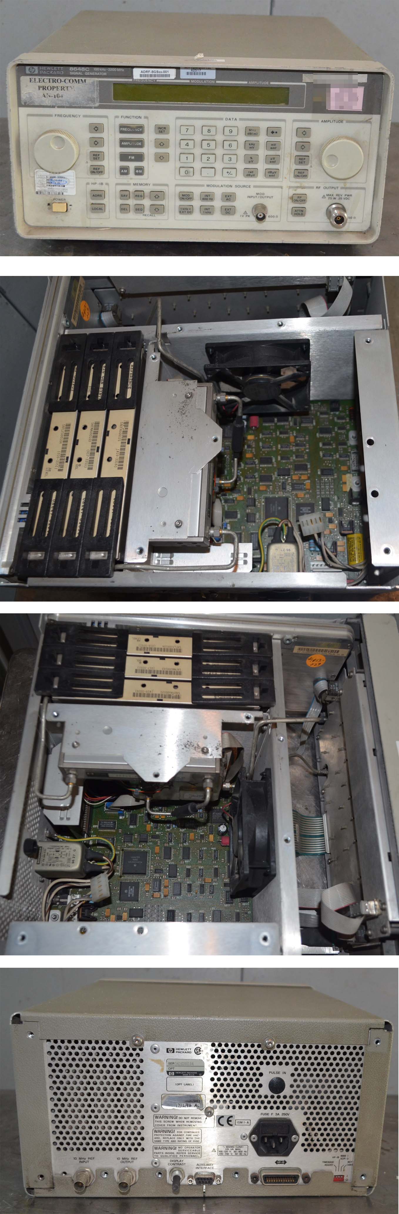 소리전자 - ★★★ HP 8648C Signal Generator 100kHz-3200MHz