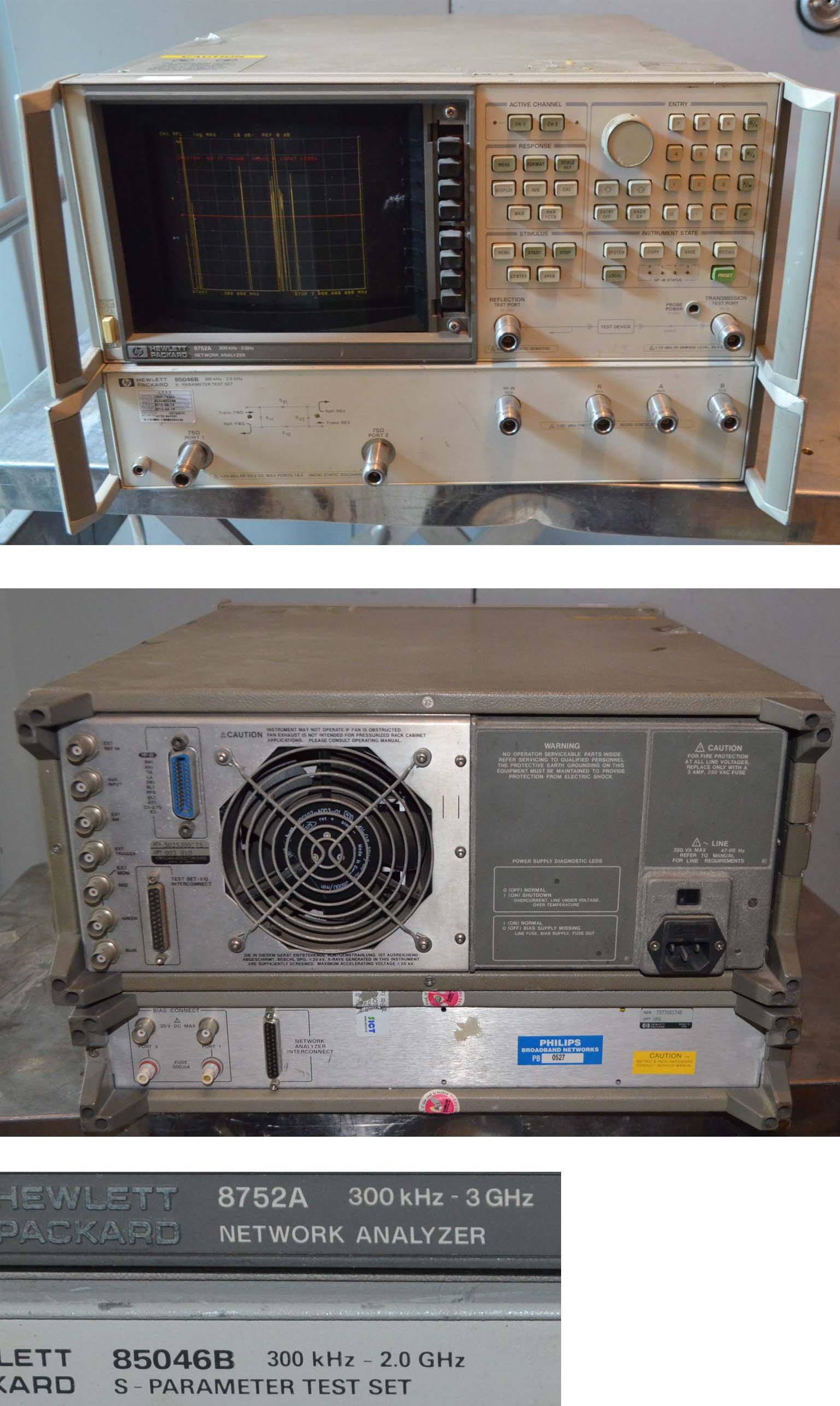 소리전자 - ★★★ HP 8752A 300khz~3Ghz Network Analyzer