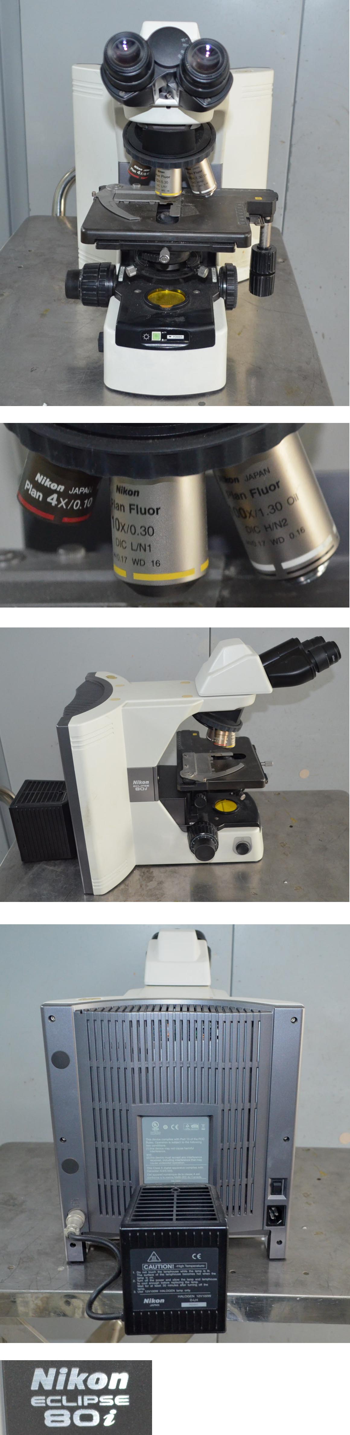 소리전자 - ★★★ 2대 Nikon Eclipse 80i Microscope