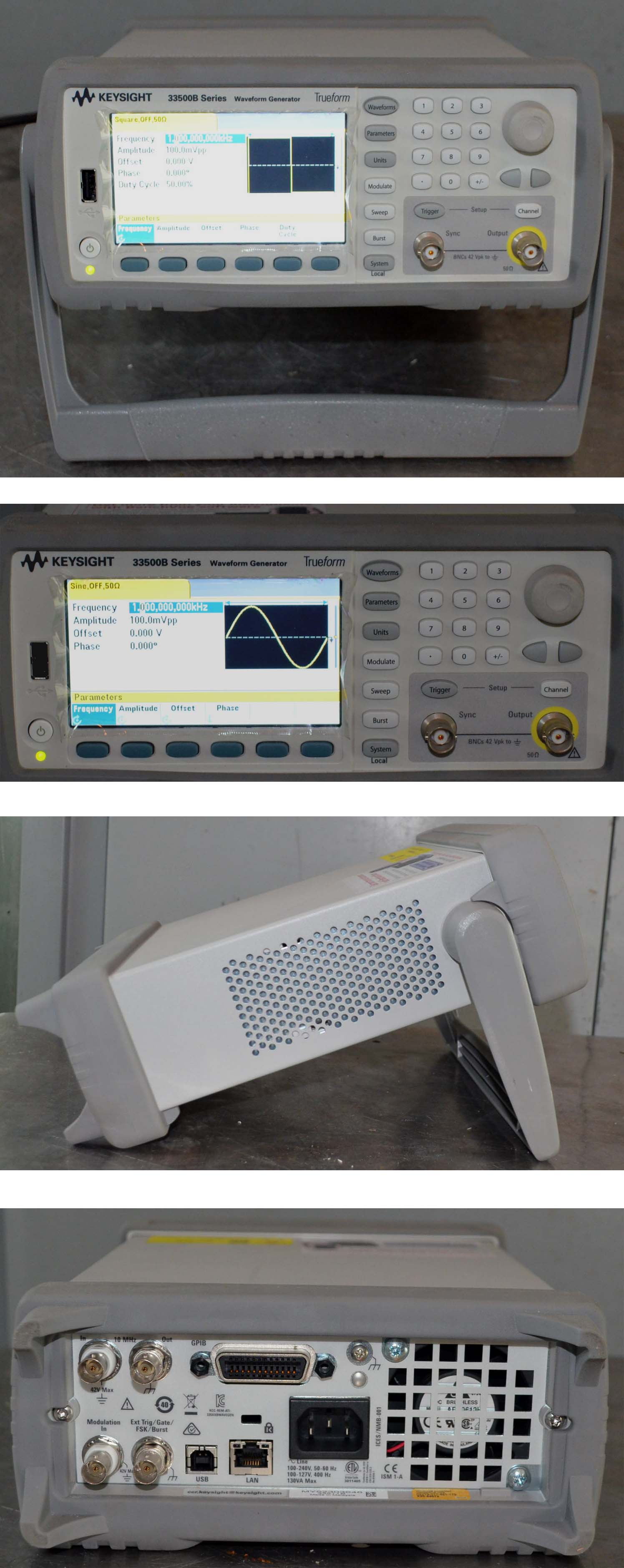 소리전자 - ★★★ Keysight 33500B Series Waveform Generator