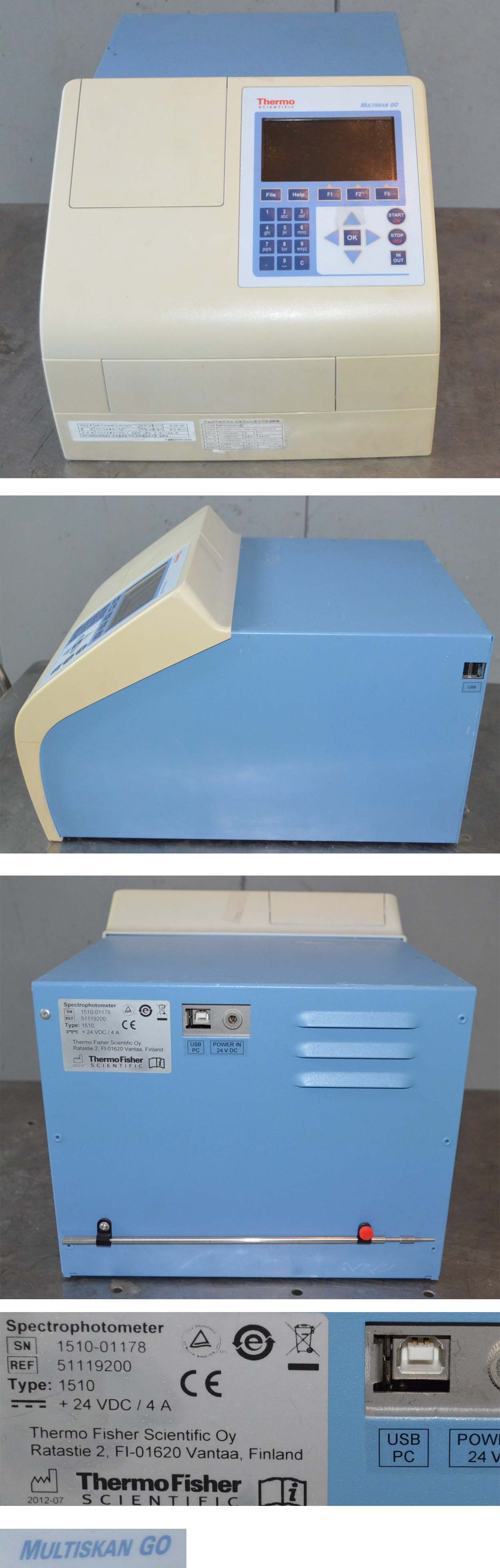 Thermo MULTISKAN GO ★★★ - 계측기-장터 - 소리전자
