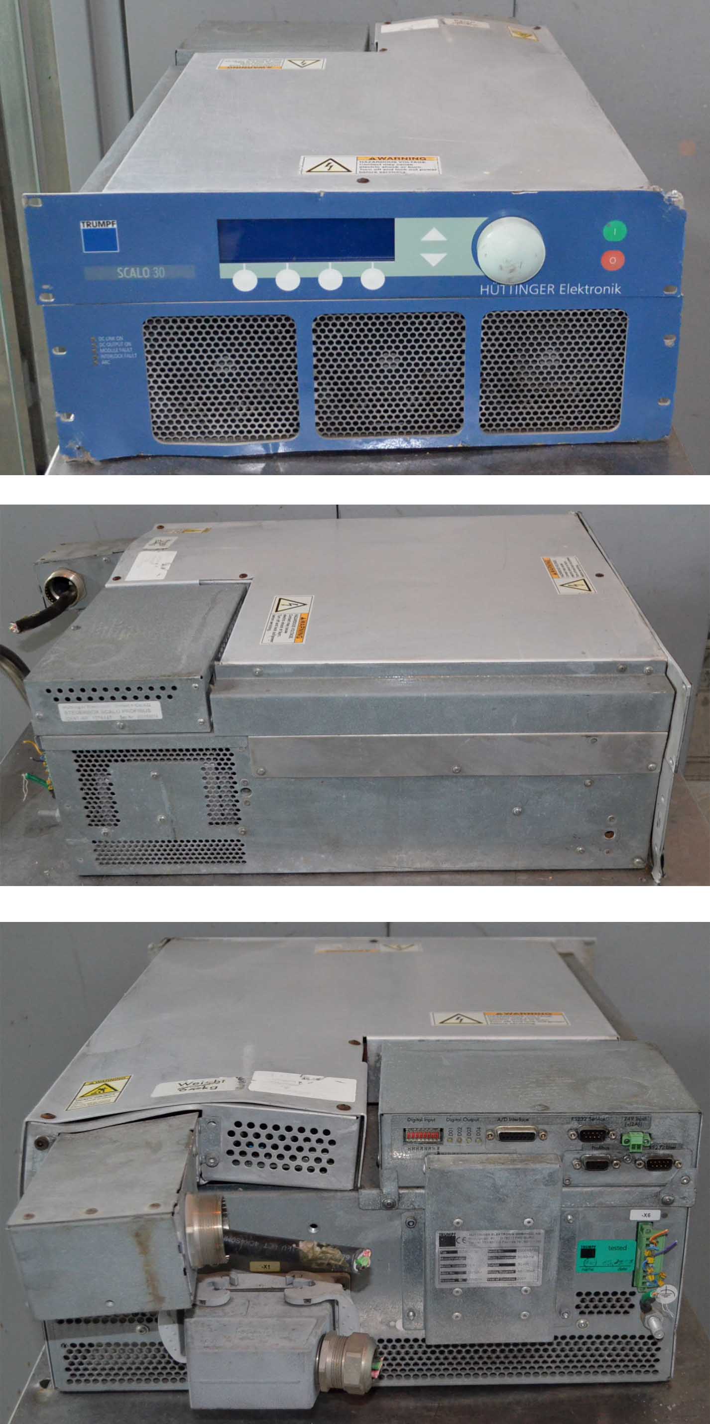 2대 HUTTINGER SCALO 30 Plasma DC Power Supply 30kW ★★★ - 계측기-장터 - 소리전자