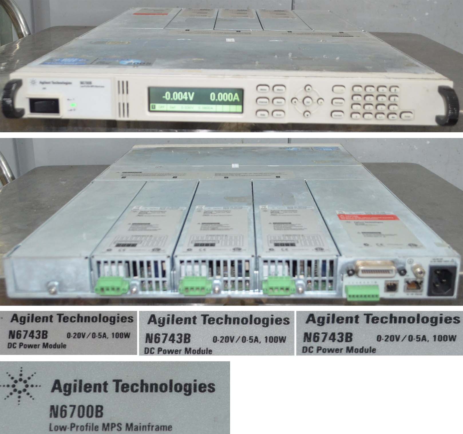 2대 Agilent N6701 ★★★ - 계측기-장터 - 소리전자