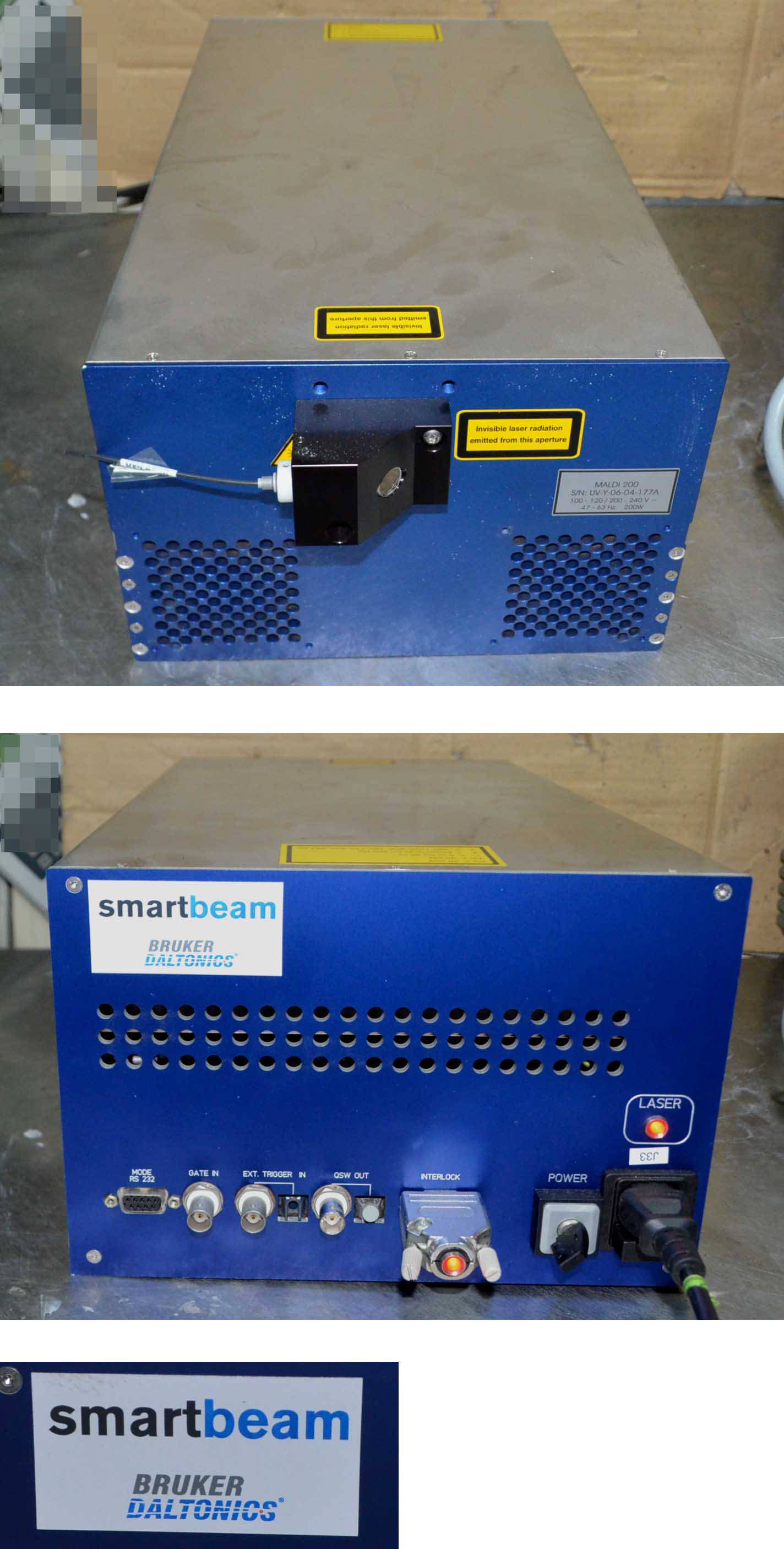 Bruker Daltonics smartbeam ★★★ - 계측기-장터 - 소리전자