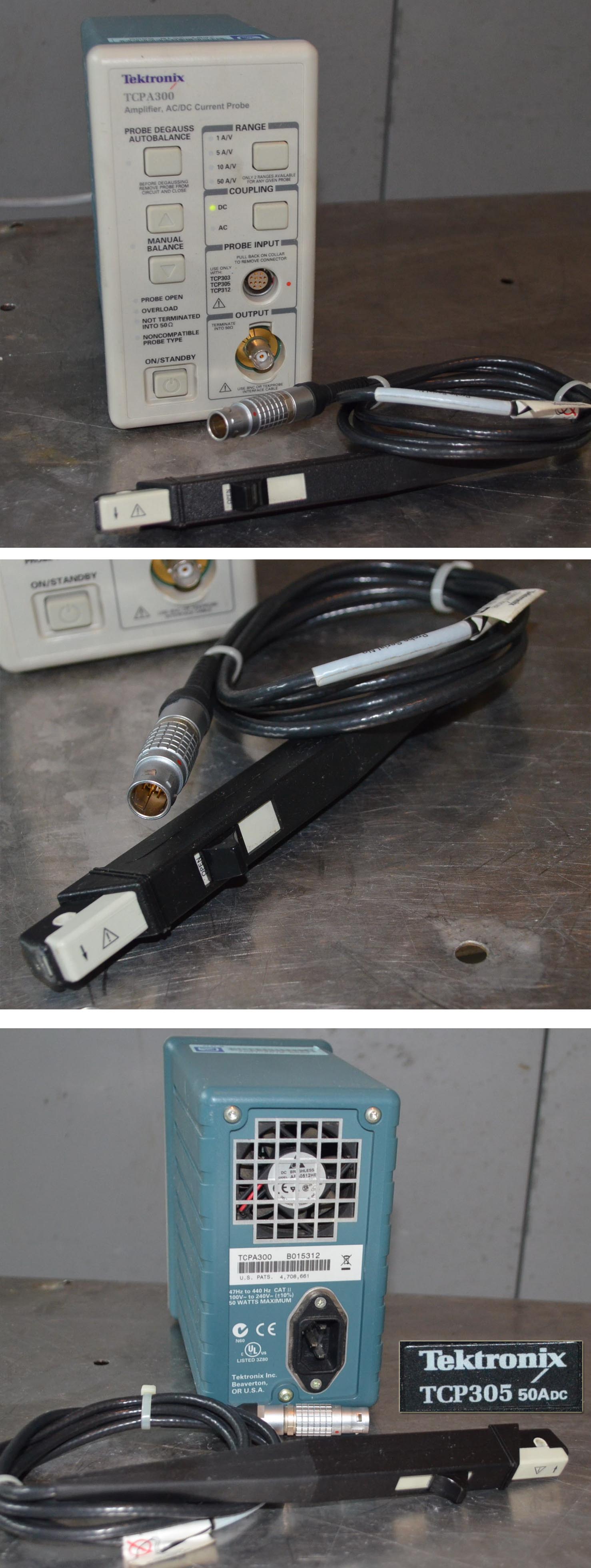 소리전자 - ★★★ Tektronix TCP A300 Amplifier AC,DC Current Probe & TCP305 ...