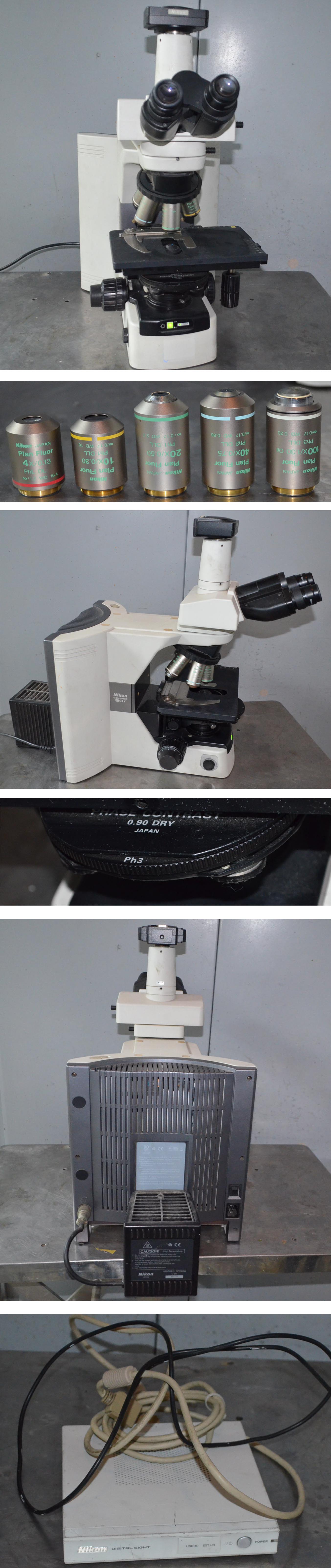 Nikon Eclipse 80i Microscope ★★★ - 계측기-장터 - 소리전자