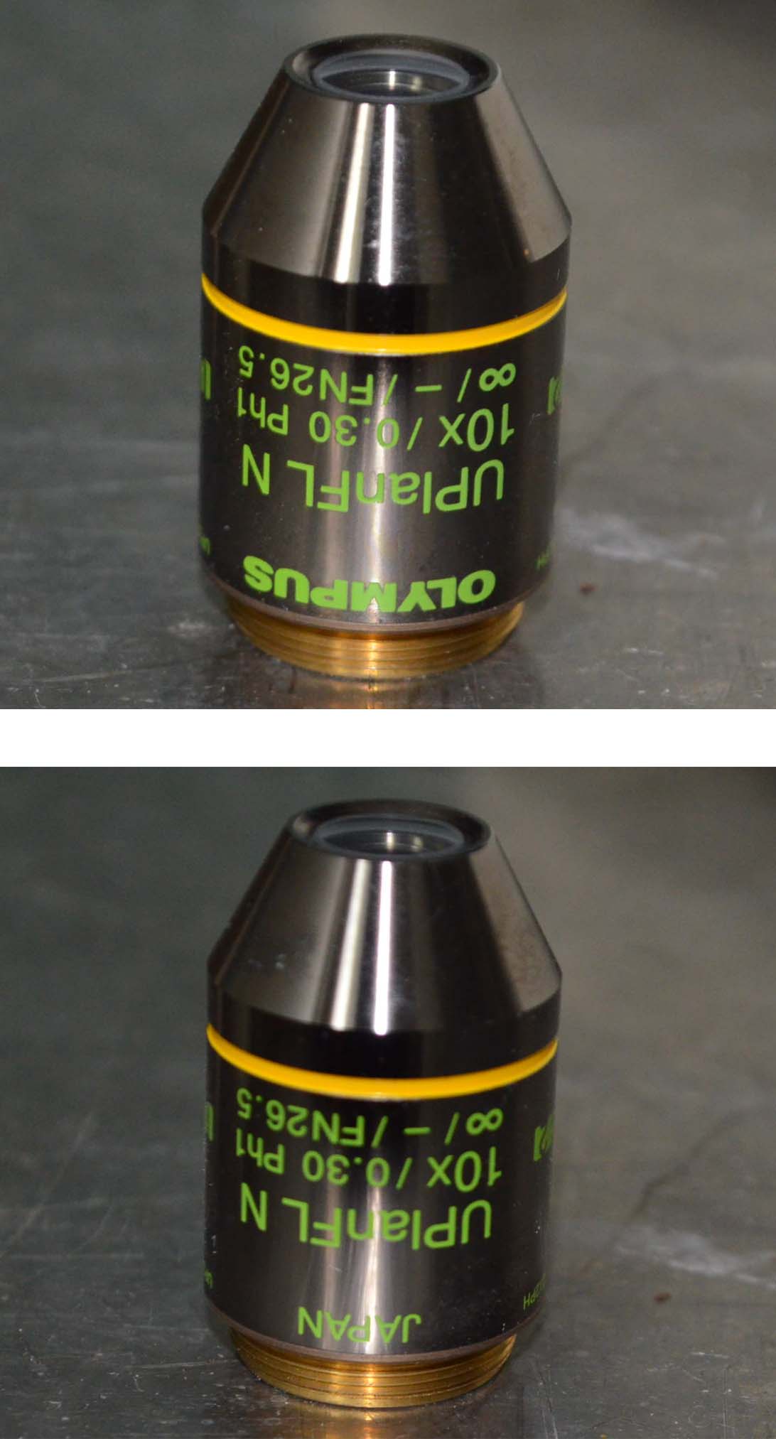 Olympus UPlanFL N 10x Ph1 Microscope Objective ★★★ - 계측기-장터 - 소리전자