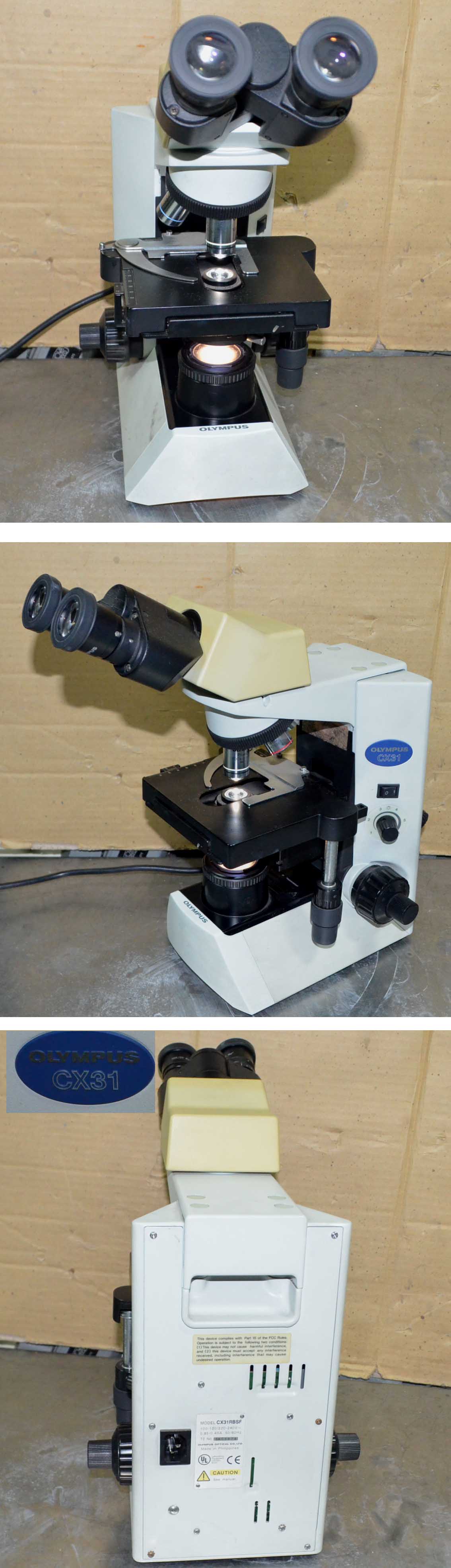 Olympus CX31 Microscope ★★★ - 계측기-장터 - 소리전자