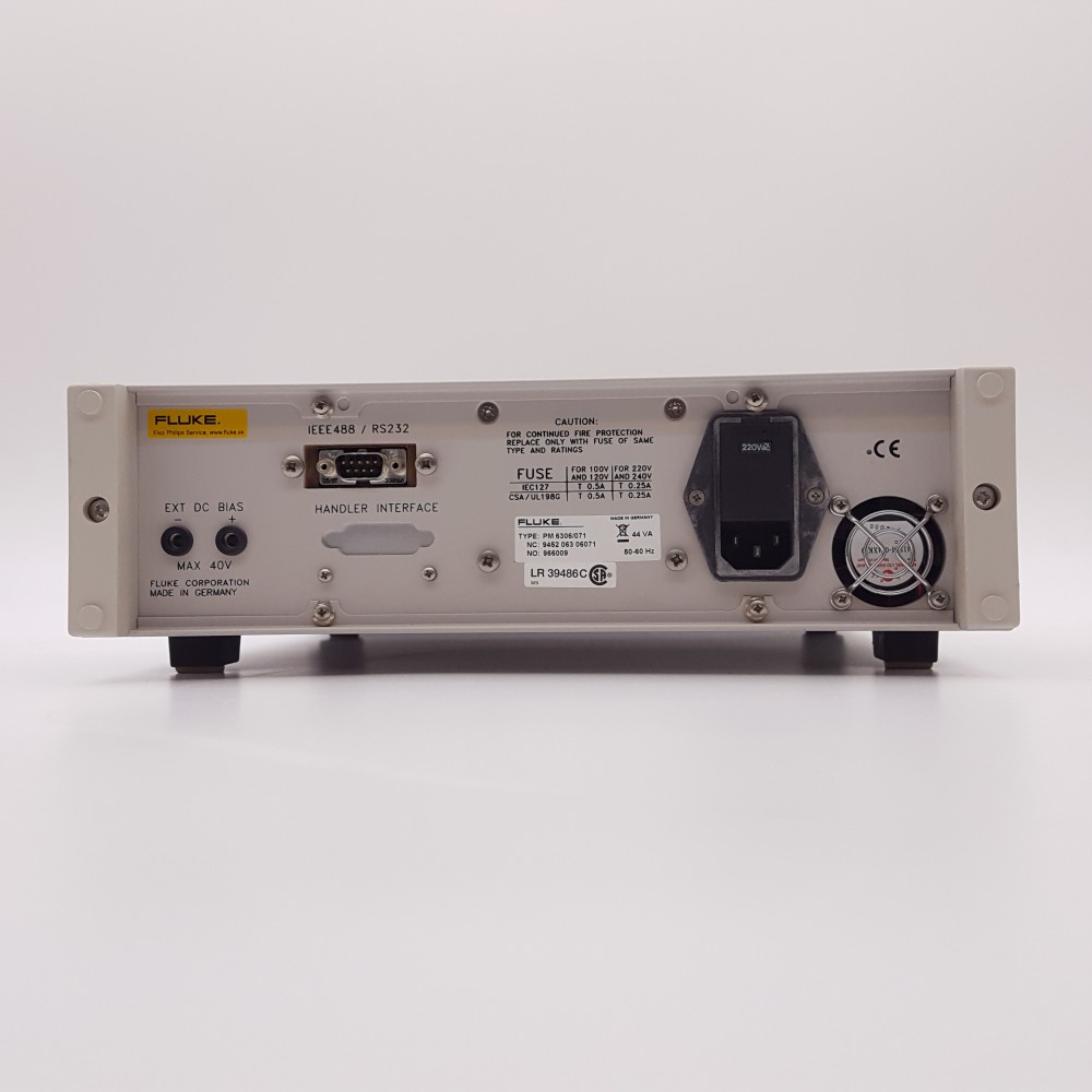 PM6306 / FLUKE / Programmable RCL Meter | 중고계측기 전문 (주)메타사이트